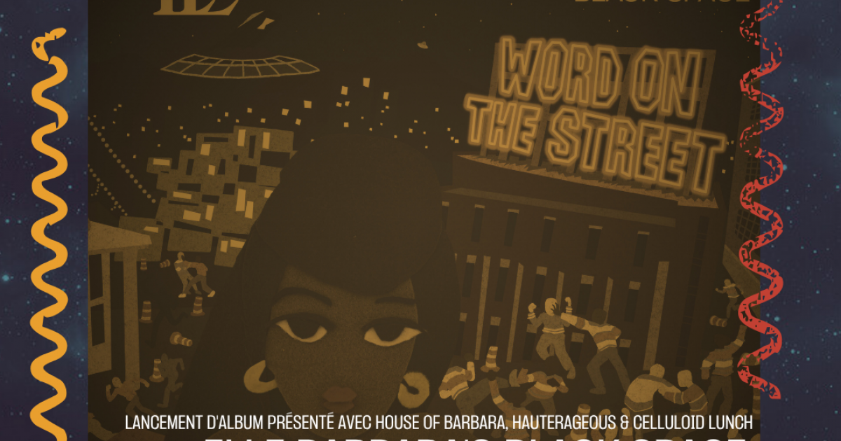 Album launch Elle Barbara's Black Space: Word… | SUONI PER IL POPOLO